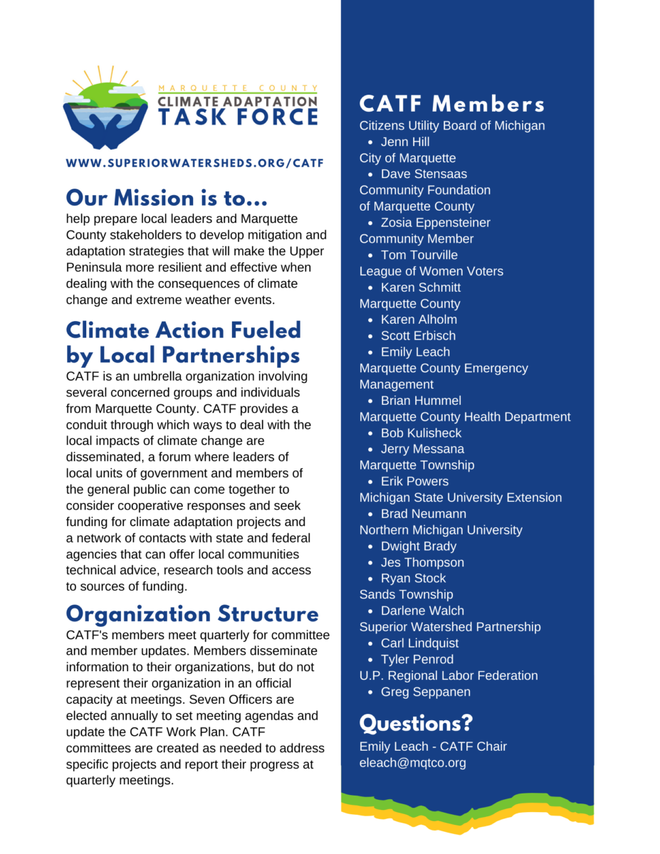 Climate Adaptation Task Force – Superior Watershed Partnership & Land ...